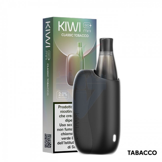 Kiwi Go PLUS Mini Device + Pod Precaricata CLASSIC TOBACCO - Kiwi Vapor