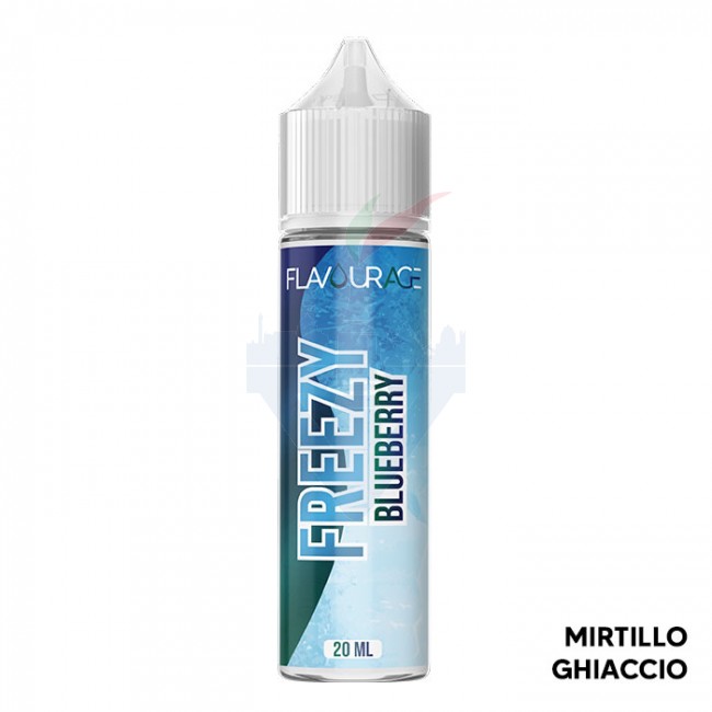 BLUEBERRY - Freezy - Aroma Shot 20ml - Flavourage [CON TASSELLO]